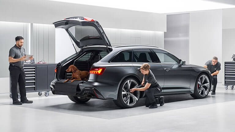 الخدمة والتصليح | Audi الشرق الأوسط